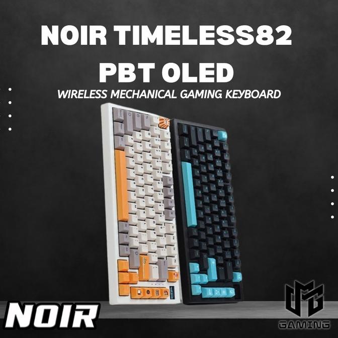 Jual Noir Timeless82 Pbt Oled Wireless Mechanical Gaming Keyboard ...