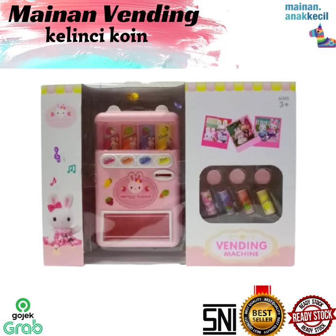 Jual BEST TOYS Mainan Anak Perempuan Vending Machine Koin minuman ...