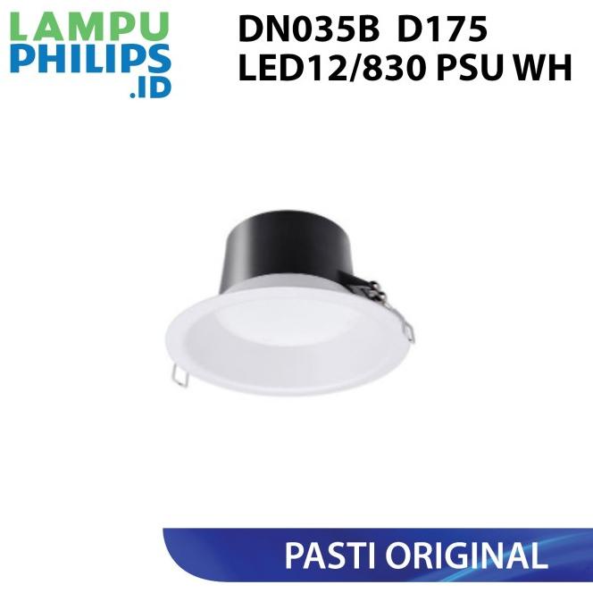 Jual Lampu Sorot LED Philips Original DN035B D175 LED12/830 PSU WH ...