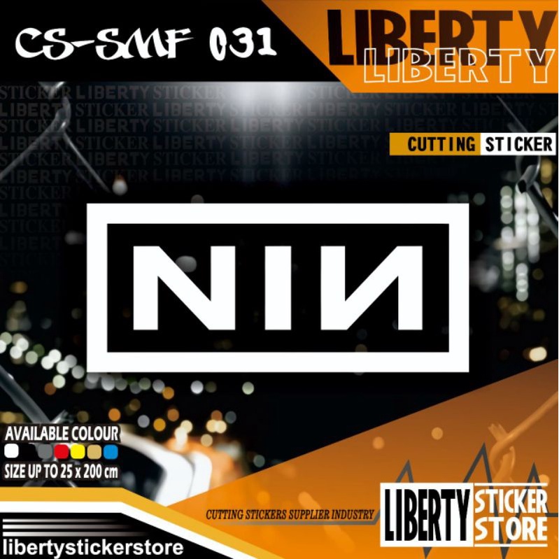 Jual Cutting Sticker Nine Inch Nails | Cutting Stiker Nine Inch Nails ...