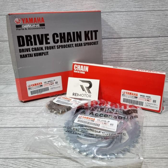 Jual GEARSET GIRSET GIR SET JUPITER Z BURHAN 5TP-WF01A-10 ORI ASLI YGP ...