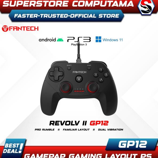 Jual Fantech Revolver Gp12 Gaming Controller Gamepad Joystick Usb ...
