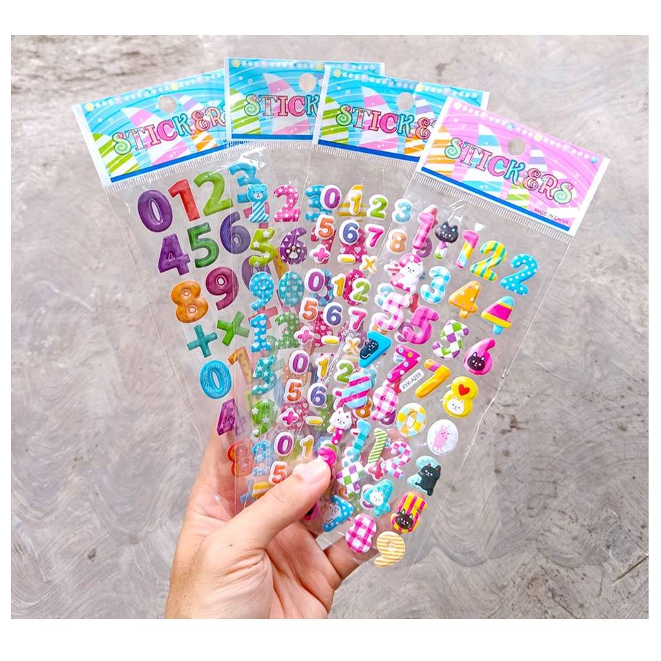 Jual Sticker 3D Motif 17cm x 7cm - Sticker Timbul 3D Stiker Lucu ...