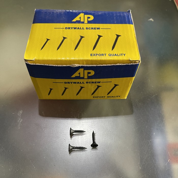 Jual Baut Skrup 3/4" Hitam Skrup Gipsum 3/4" | Shopee Indonesia