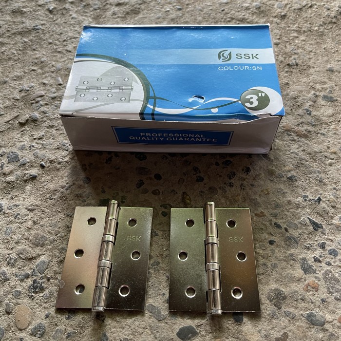 Jual Engsel Jendela Aluminium Kayu 3 inci SSK Engsel jendela Minimalis SS | Shopee Indonesia