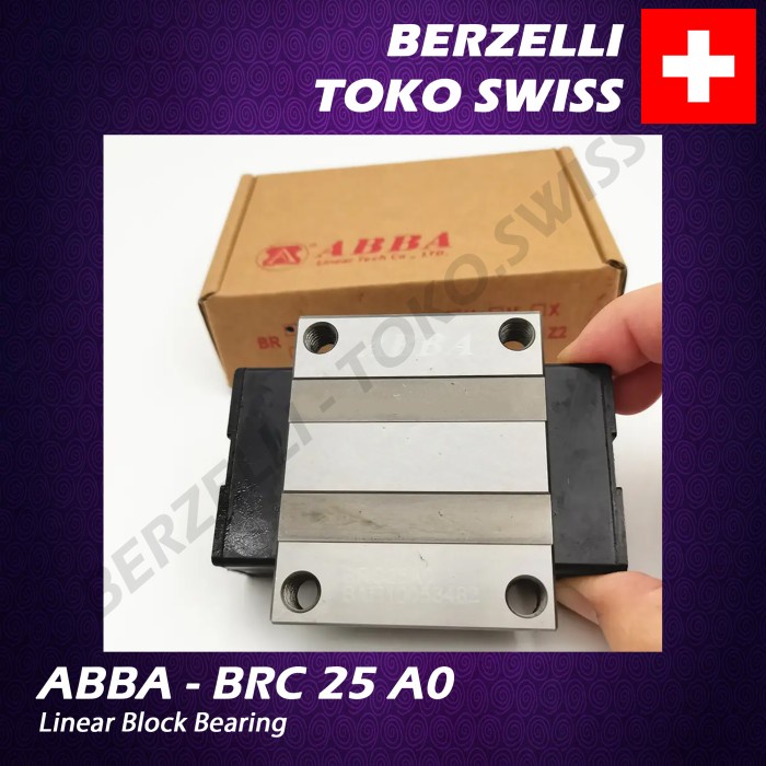Jual ABBA BRC25A0 Linear Block Bearing | Shopee Indonesia