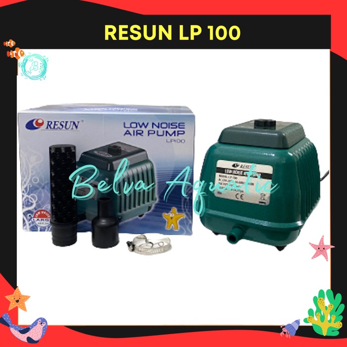 Jual RESUN LP-100 RESUN LP 100 AIR PUMP POMPA UDARA KOLAM AQUARIUM ...