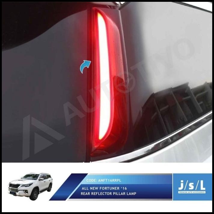Jual GRATIS ONGKIR LED BAR REFLEKTOR PILAR ALL NEW FORTUNER REAR ...