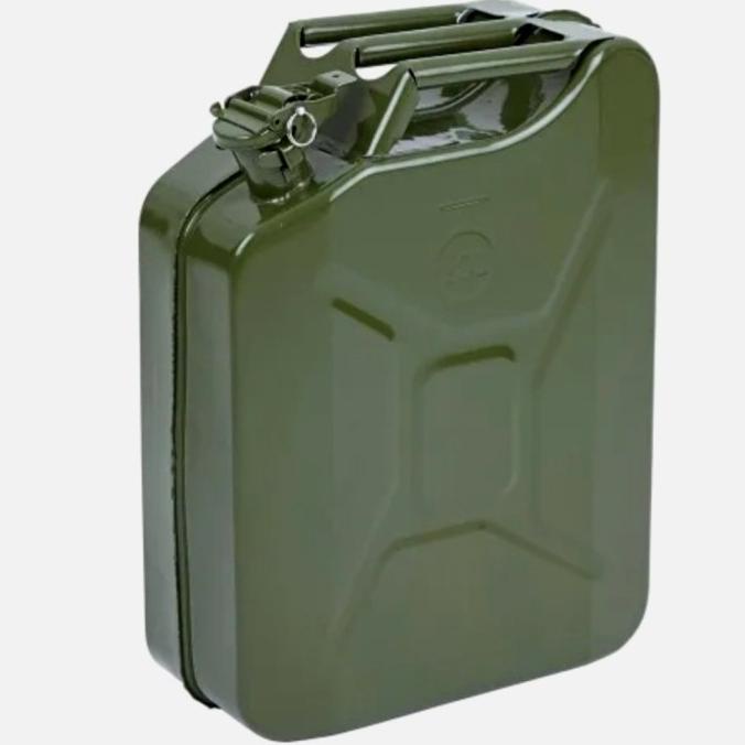 Jual Jerigen Besi 20 Liter Offroad Army | Shopee Indonesia