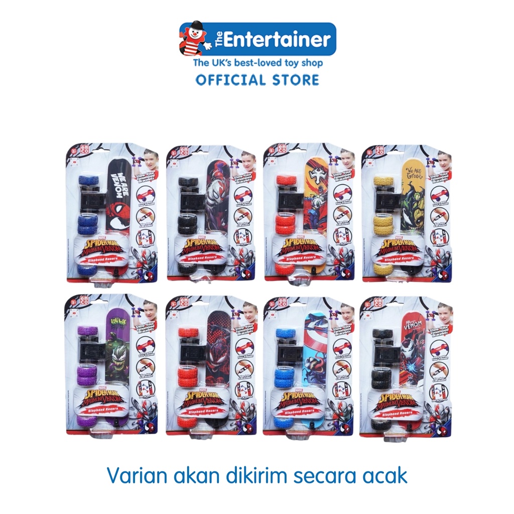 Jual Emco Slapband Racer Marvel (Assorted) - Mainan Skateboard Jari ...