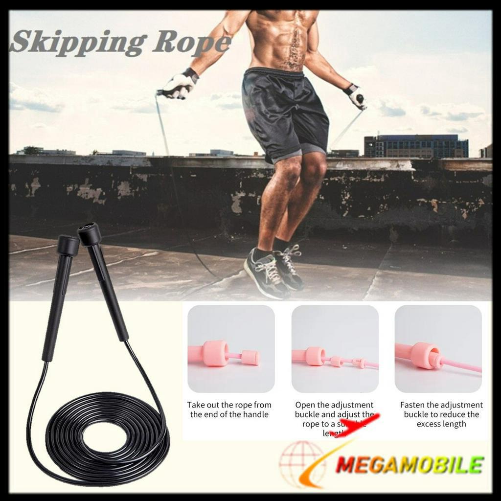Jual MM - Tali Skipping Pvc 2.8Mtr Jump Rope Lompat Tali 280cm Speed ...