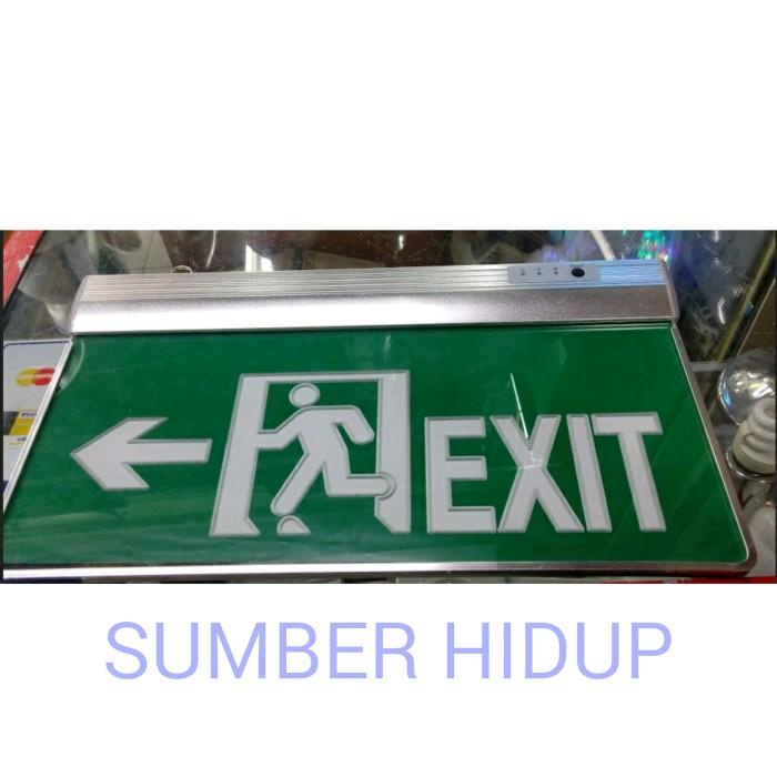 Jual LAMPU EXIT LAMP EMERGENCY EXIT SIGN LAMP ACRYLIC LAMPU EMERGENCY ...