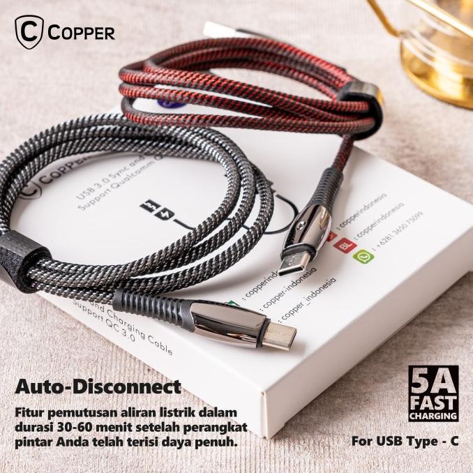 Jual copper auto disconnect cable chrome series - type c ( fast ...