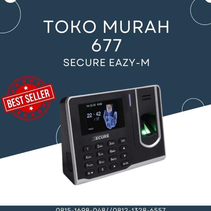 Jual Fingerprint Mesin Absensi Secure Eazy M | Shopee Indonesia