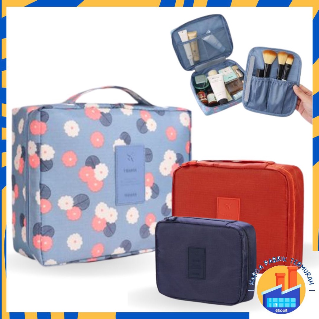 Jual HPT Tas Kosmetik Multifungsi Kosmetik Pouch Tas Make Up Monopoly ...