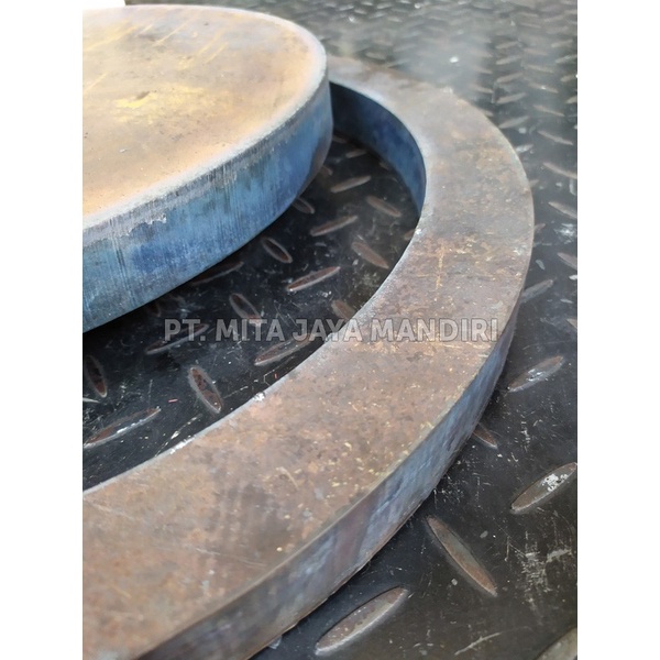 Jual Asli Plat Besi Bulat Tebal 4Mm Diameter Custom Ready Stock ...