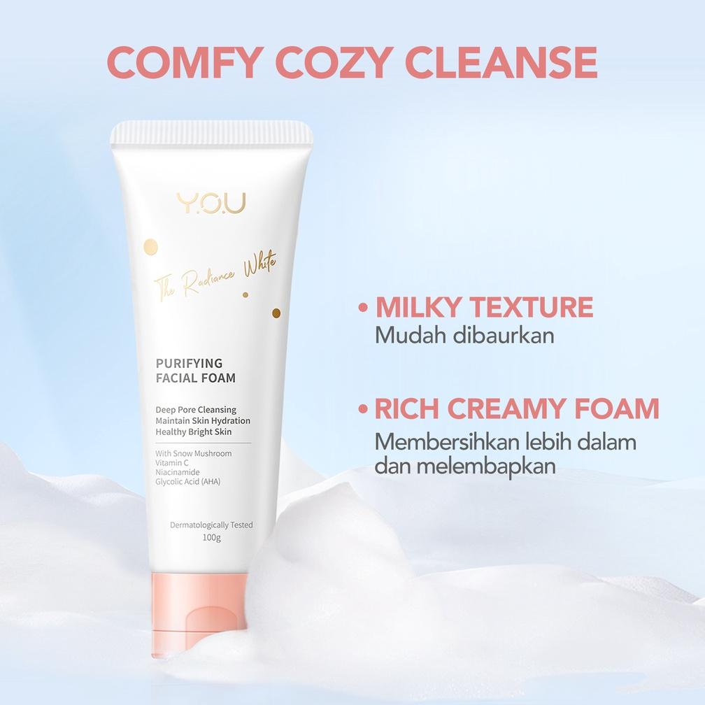 Jual Flash Sale You Radiance White Purifying Facial Foam | Facial Wash ...