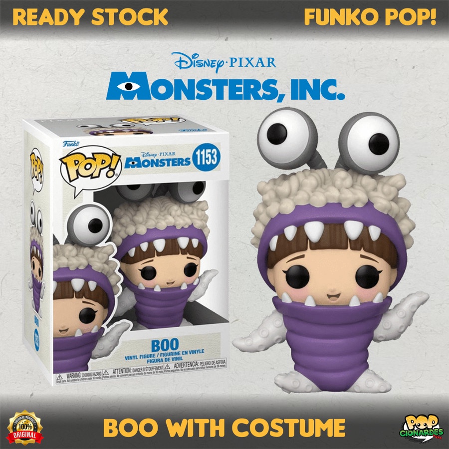 Jual Funko POP Monsters Inc - Boo with Costume 20th Anniversary #1153 ...