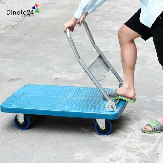 Jual Troli Lipat Handtruck Dorong 350Kg Trolley Angkut Barang Gudang ...