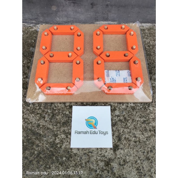 Jual ANGKA DIGITAL DUA | Shopee Indonesia