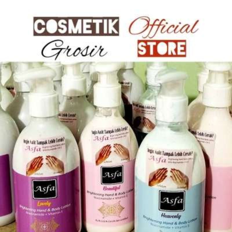 Jual Asfa Brightening Body Lotion 300ml - Body Lotion Original Produk ...