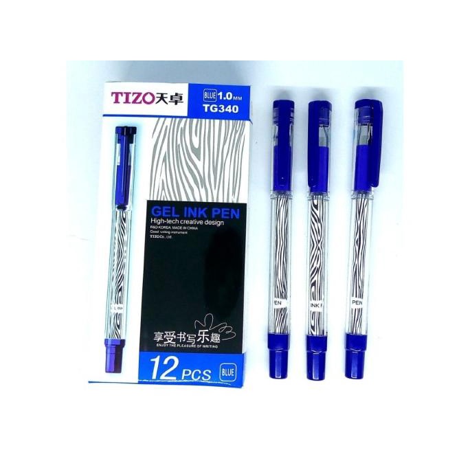 Jual Pulpen Gel Tizo TG 340 Pen Tanda Tangan | Shopee Indonesia