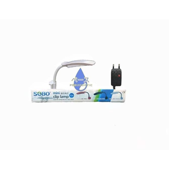 Jual PBS Sobo Lampu Led Jepit Mini Clip Lamp L-28C Aquarium Aquascape 2 ...