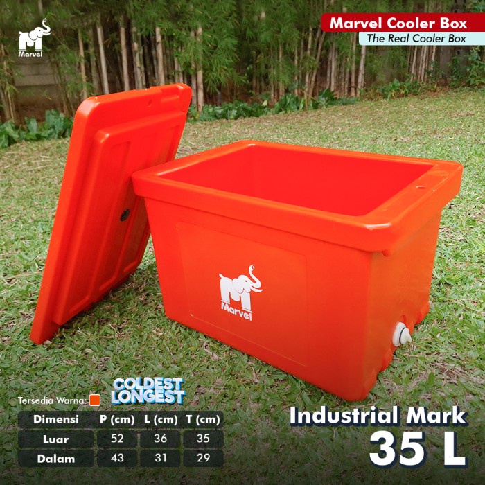 Jual Ready MarvelCooler 35 Ltr - Industrial Mark (CoolBox - IceBox ...