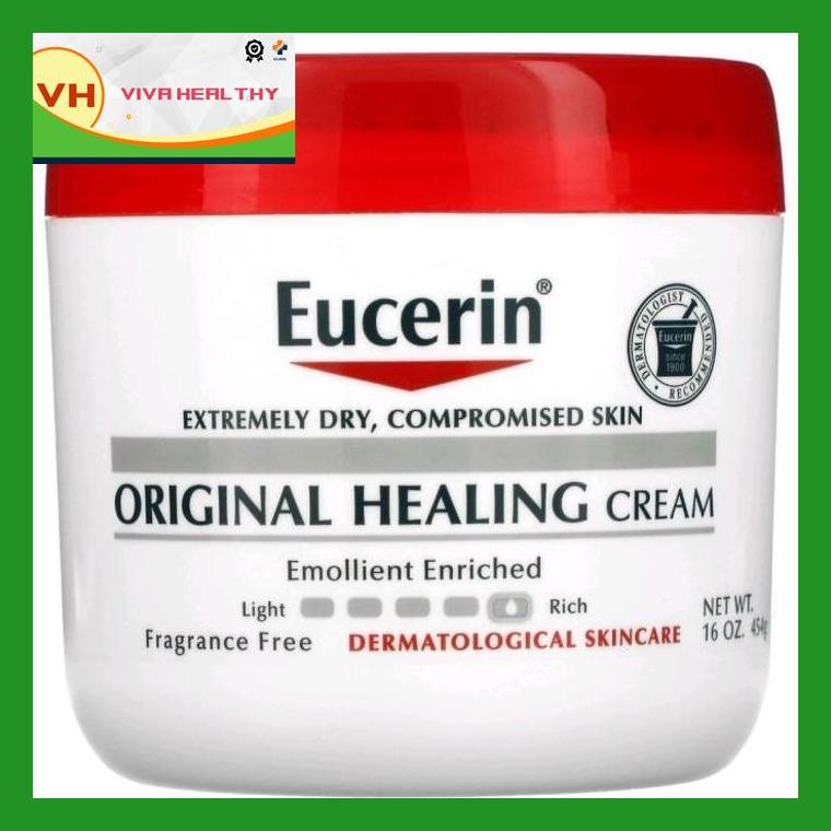 Jual Eucerin Original Healing Cream 454 Gram For Extremely Dry Skin ...