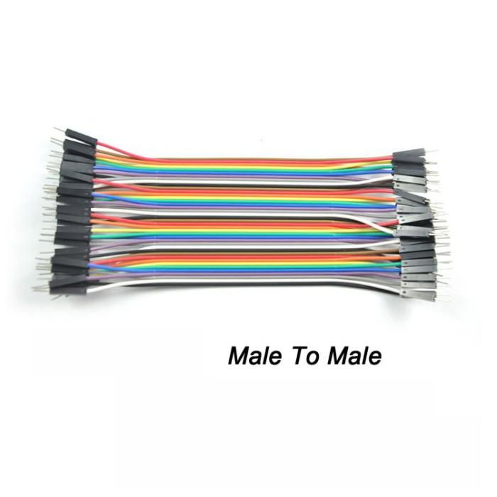 Jual Kabel Jumper Male-Male Breadboard Arduino Wire Bread Board Cable ...