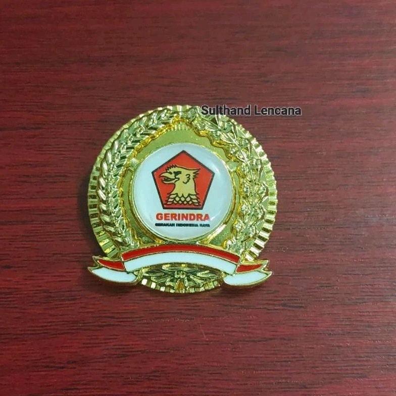 Jual PIN PARTAI GERINDRA MODEL PIN PADI KAPAS | Shopee Indonesia