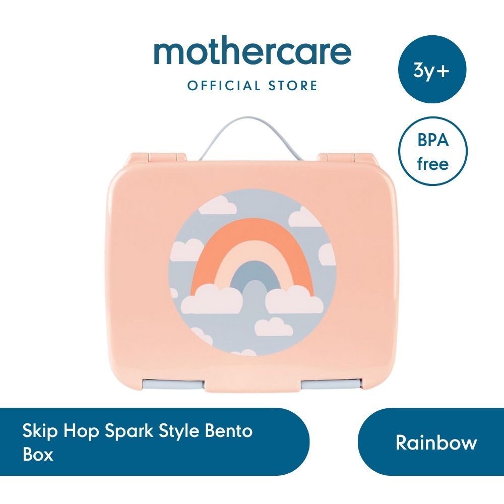 Jual Skip Hop Spark Style Bento Box Rainbow - Kotak Makan Anak Sekolah ...
