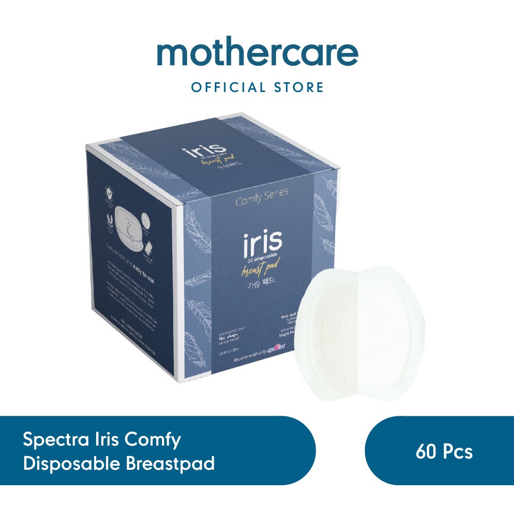 Jual Spectra Iris Comfy Disposable Breastpad 60 Pcs - Bantalan Penyerap ...