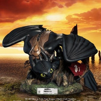 Jual Beast Kingdom How To Train Your Dragon 2 Mastercraft Toothless ...