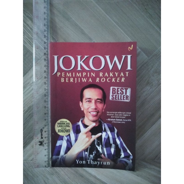 Jual Jokowi Pemimpin Rakyat Berjiwa rocker By Yon Thayrun | Shopee ...