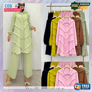 Jual Stlan Wanita Kekinian Satu Set 1 Set Remaja Set Baju Dan Celana ...