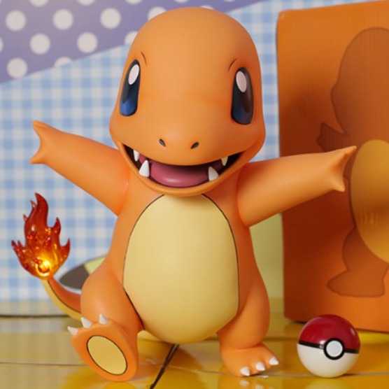 Jual Figure Pokemon - Charmander Life Size 1 : 1 Scale Super Big ...