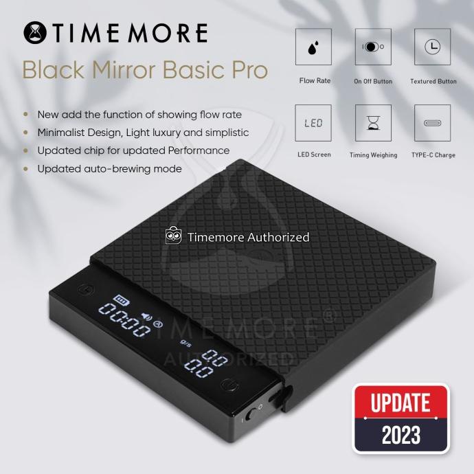 Jual Timemore Basic Pro Digital Coffee Scale Black Mirror - Timbangan ...