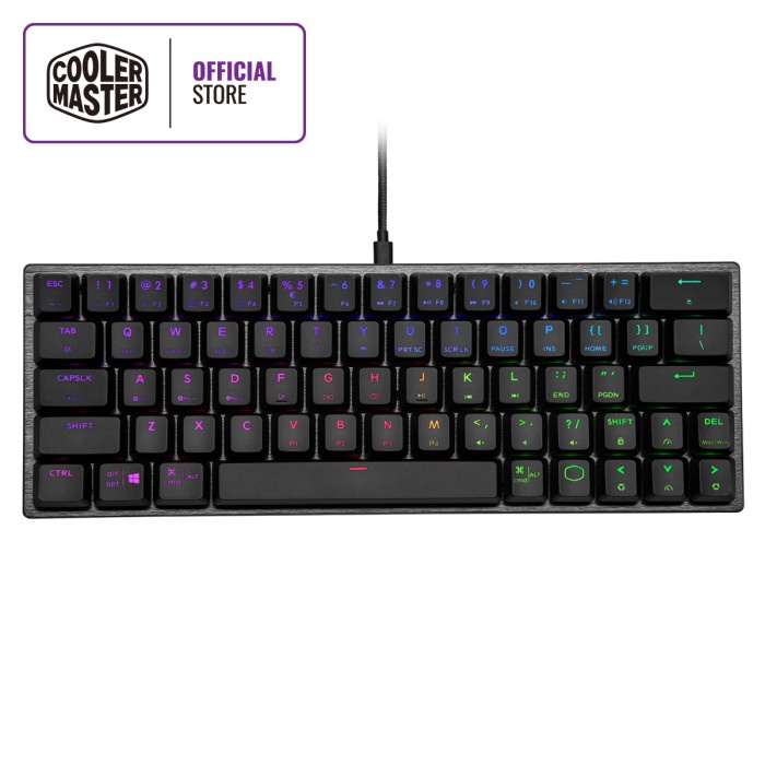 Jual Cooler Master SK620 Low Profile Gaming Keyboard - Space Gray,Blue ...