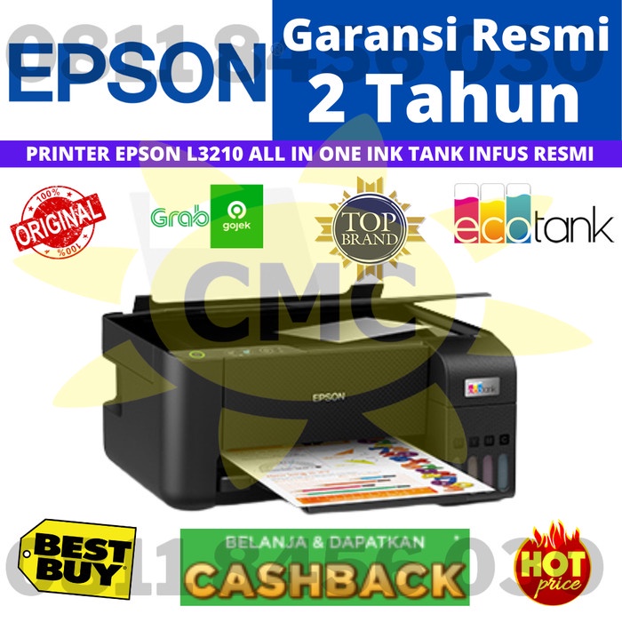 Jual Epson L3210 All in One Ink Tank Printer Pengganti Epson L3110 | Shopee Indonesia