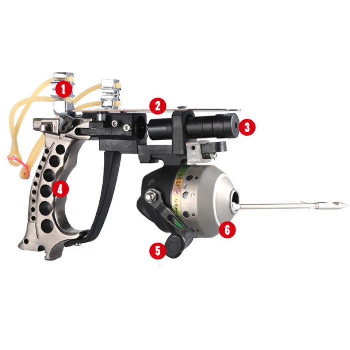 Jual Powerful Catapult Full Set Fishing Slingshot Arrow Laser | Shopee ...