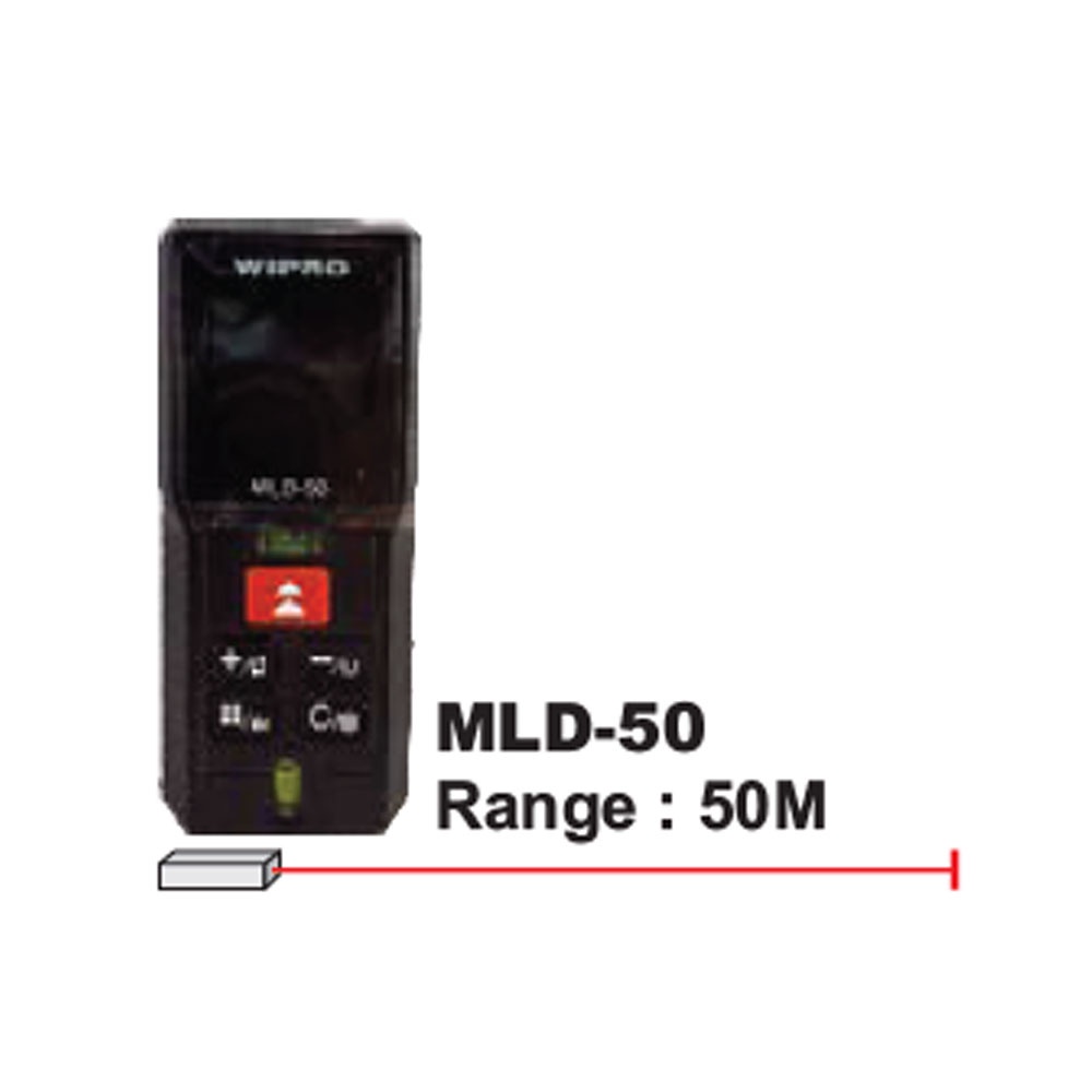 Jual WIPRO Meteran Laser Digital MLD- 50 | Shopee Indonesia