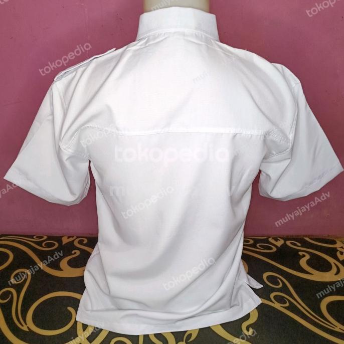Jual seragam putih pns baju dinas putih seragam pdh kemeja putih dishub ...