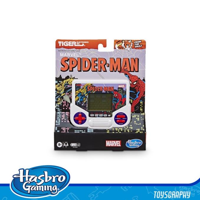 Jual Hasbro Video Game SPIDER MAN Tiger Electronics Game Watch Retro ...