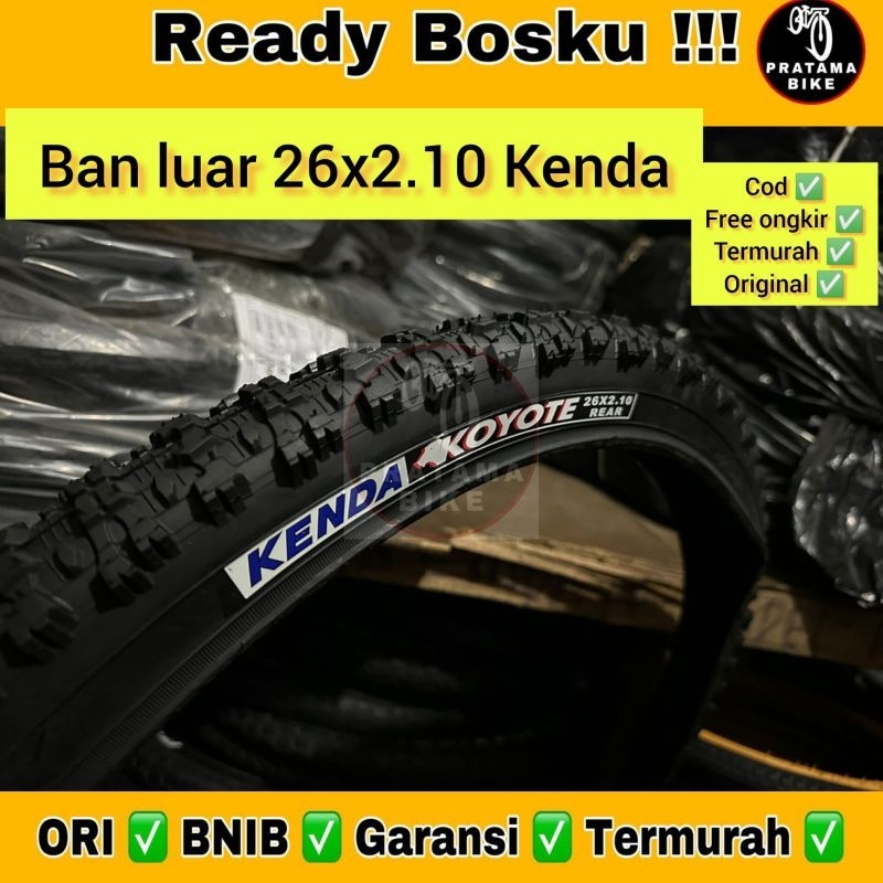 Jual Ban Luar Sepeda 26x210 / 26x2.10 Mtb Federal Gunung KENDA KOYOTE | Shopee Indonesia