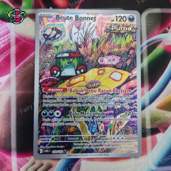 Jual Brute Bonnet AR Pokemon TCG Indonesia Pertemuan Paradoks | Shopee ...