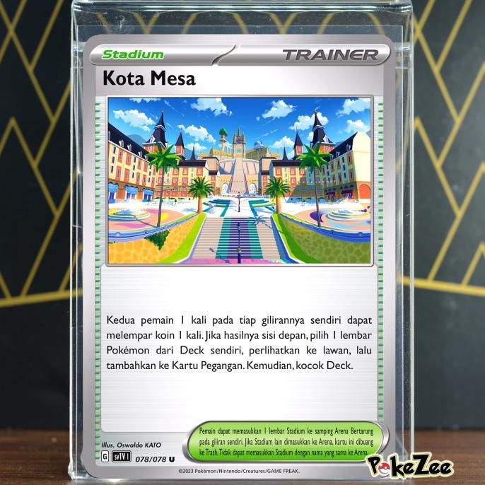 Jual Kota Mesa - Kartu Stadium Pokemon TCG Indonesia | Shopee Indonesia