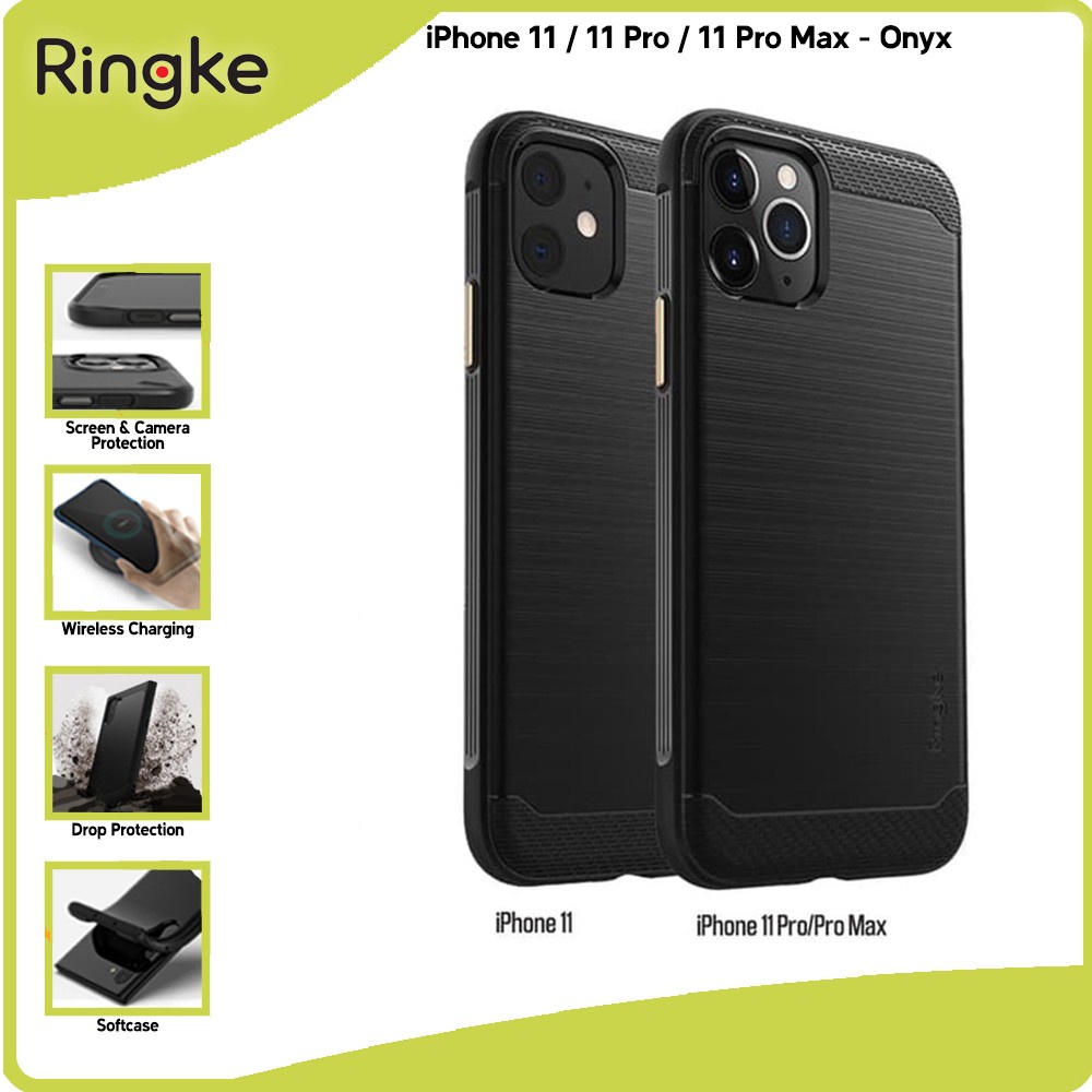 Jual Ringke Casing iPhone 11 11 Pro 11 Pro Max Onyx Anti Crack Anti ...