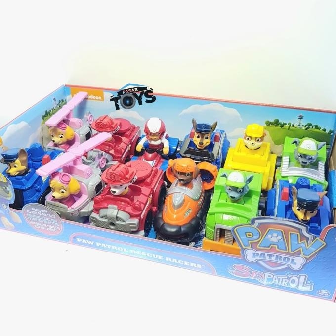 Jual Paw Patrol Rescue Racers Nickelodeon | Shopee Indonesia