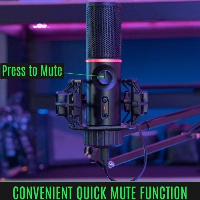 Jual Streamplify Mic Mount Arm - Rgb Usb Microphone With Mic Arm ...